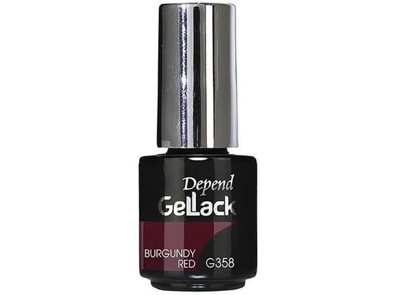 Depend Gel lak 358 5Ml Burgundy Red