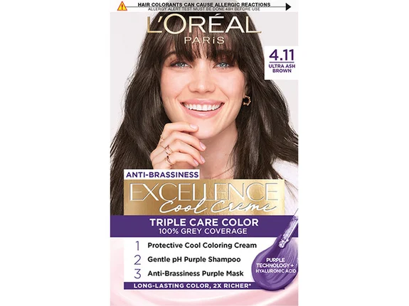 LOreal Paris Boja za kosu Excellence 4.11