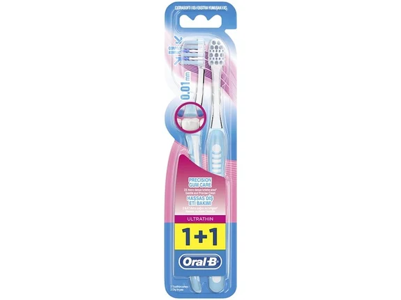 Oral B četkica za zube Ultrathin Precision Gum Care 1+1 500346