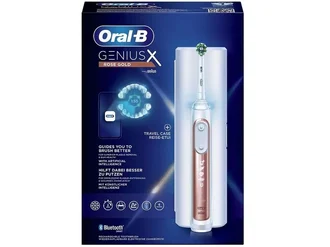 Oral-B Električna četkica za zube Power Genius X Rosegold