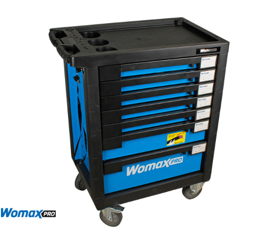 Womax pro kolica radionička sa alatom set 212 kom. ( 0545636 )