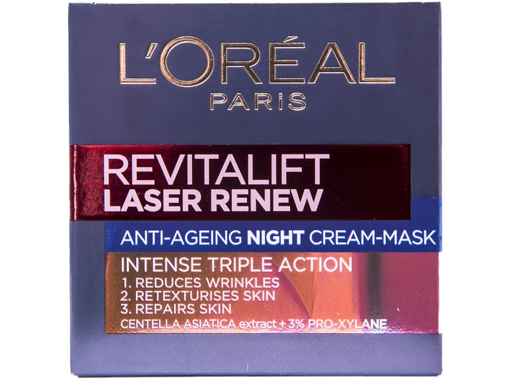 LOreal Paris Noćna krema-maska protiv bora Revitalift Laser Renew 50ml