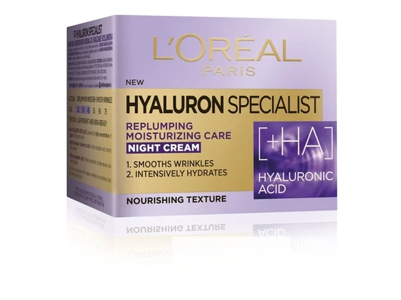 LOreal Paris Noćna hidratantna krema za vraćanje volumena Hyaluron Specialist 50ml