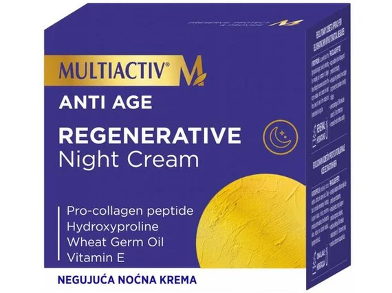 Multiactiv Anti Age Negujuća noćna krema 50ml