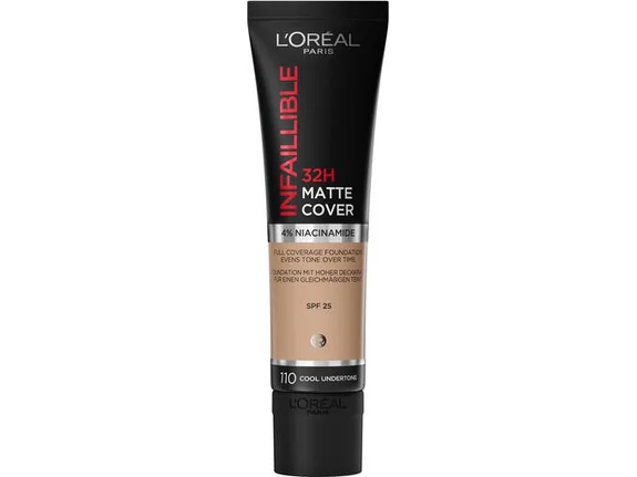 LOreal Paris Tečni puder Infaillible Matte 110