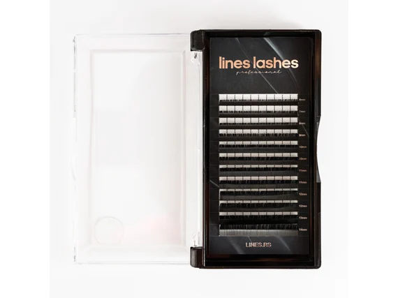 Lines Lashes Svilene trepavice 0.15 D mix 8-14mm