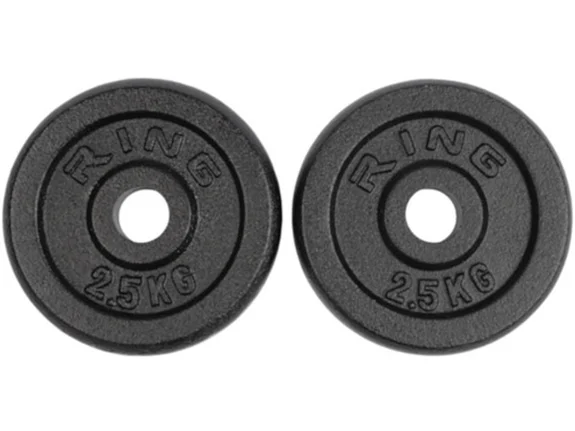 Ring Set 2X2.5 Kg Liveni Rx Pl01-2.5