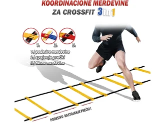 Iron Sport Koordinacione merdevine 4.5m jednostruke