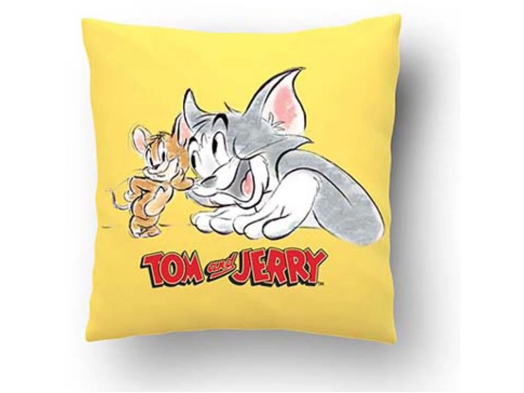 Stefan Ukrasni jastuk Tom And Jerry žuti