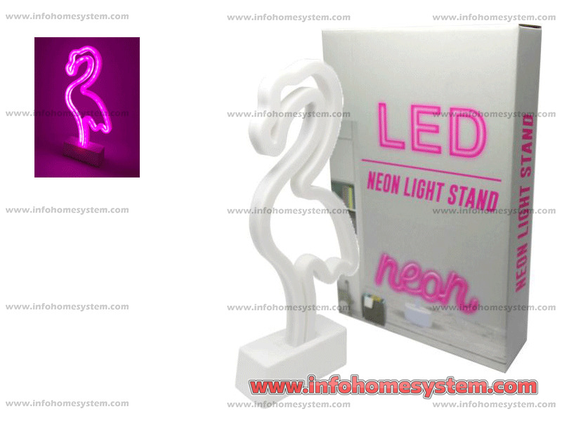 LAMPA LED FLAMINGO