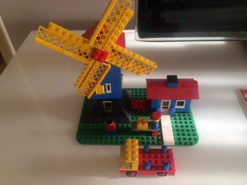 Lego 362 Windmill sa uputstvom vintage