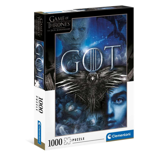 Clementoni puzzle 1000 game of thrones