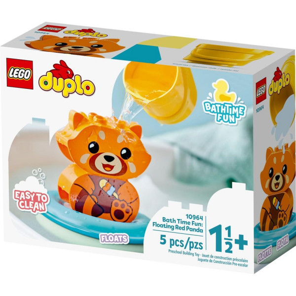 Lego Duplo my first bath t.fun:floating red panda