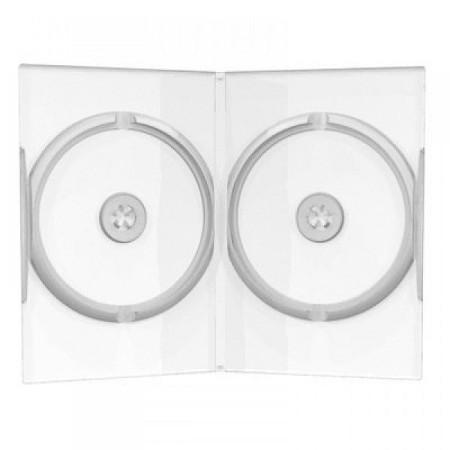 Ledlux kutija za 2 DVD diska super providna 14MM transparent ( 955DP/Z )