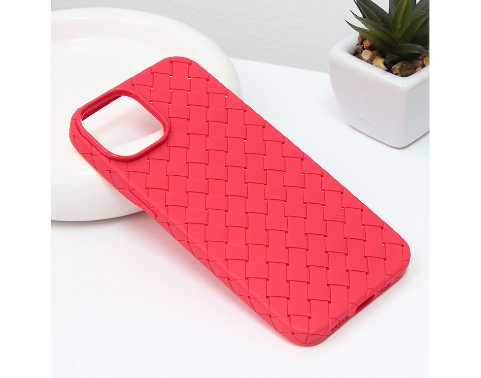 Futrola Weave case - iPhone 14 crvena