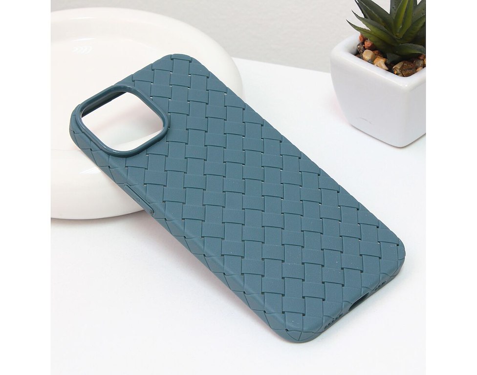 Futrola Weave case - iPhone 14 svetlo zelena