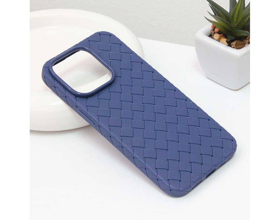 Futrola Weave case - iPhone 14 Pro plava