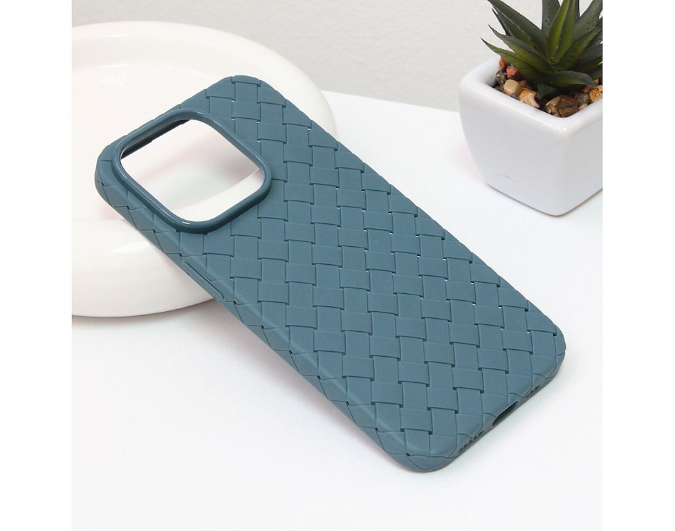 Futrola Weave case - iPhone 14 Pro svetlo zelena