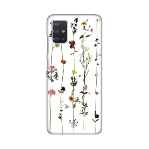 Silikonska futrola - maska print Skin za Samsung A515F Galaxy A51 Flower