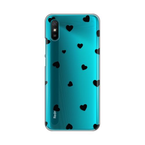 Silikonska futrola - maska print Skin za Xiaomi Redmi 9A Hearts