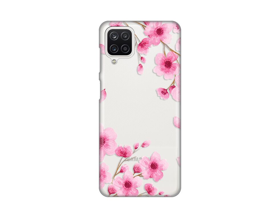 Silikonska futrola PRINT Skin - Samsung A125F Galaxy A12 Roses Flowers
