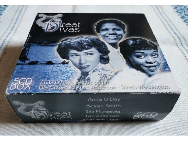 CD - Great Divas -  5 CD Box