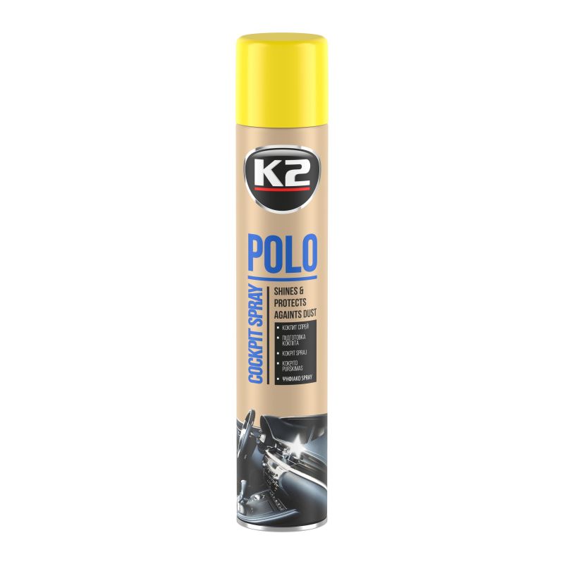 Sprej kokpit K2 Polo 750 ml - lemon