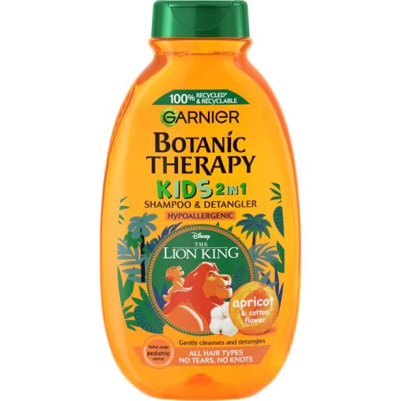 Garnier Botanic Therapy kids apricot 2u1 dečji šampon i balzam 250ml
