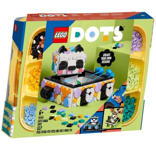 Slatka posuda sa pandom Lego Dots