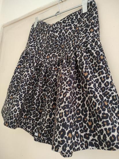 Leopar print suknjica