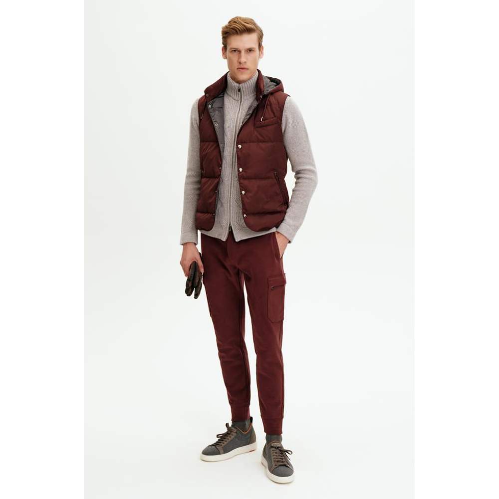 VAKKO MAROON VEST