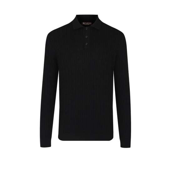 VAKKO BLACK KNITWEAR