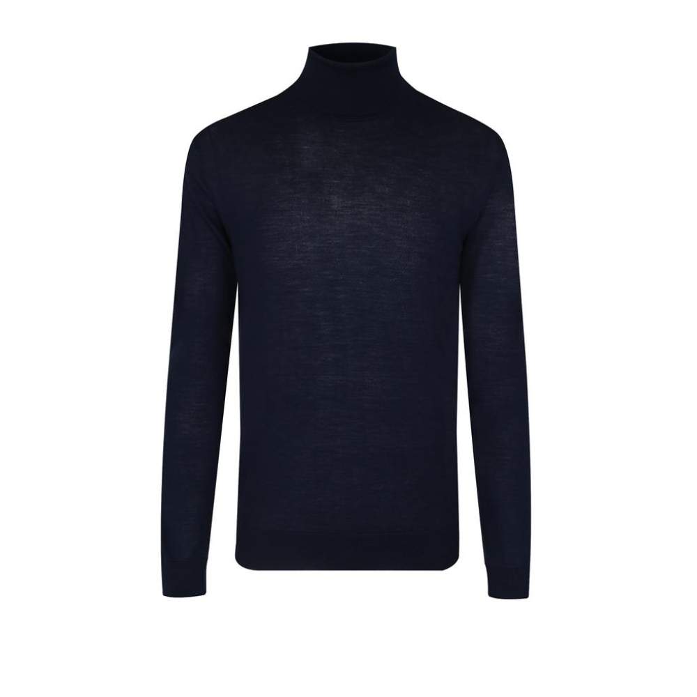 VAKKO by DANIELE FIESOLI NAVY BLUE KNITWEAR