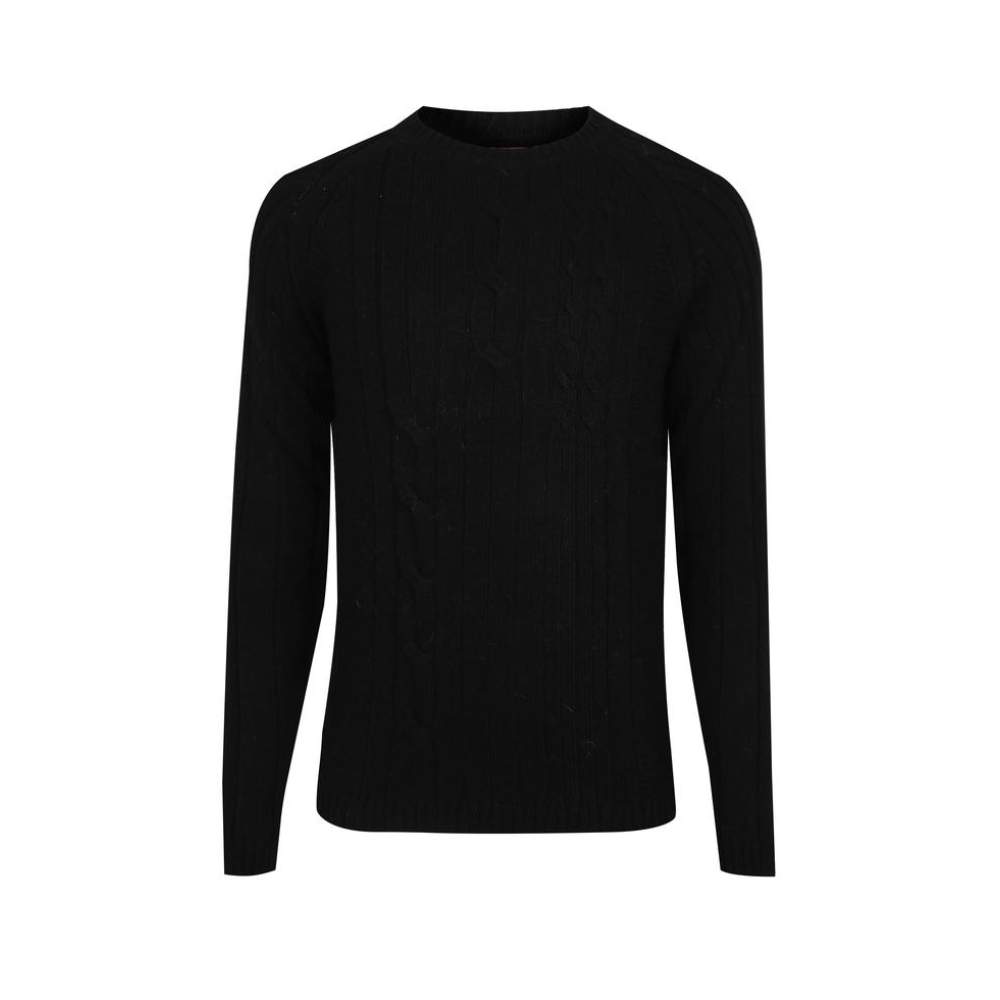 VAKKO by DANIELE FIESOLI BLACK KNITWEAR