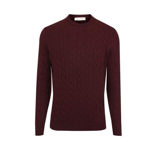 VAKKO MAROON KNITWEAR