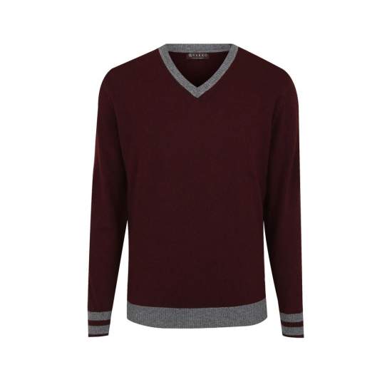 VAKKO MAROON KNITWEAR