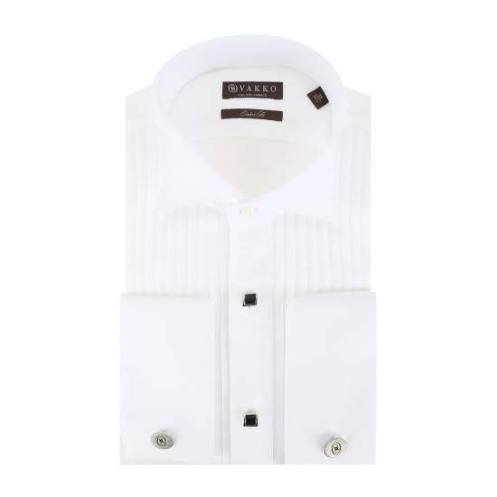 VAKKO ATA COLLAR SMOKINE SHIRT