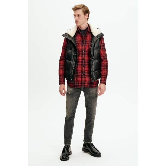 VAKKO PLAID PRINTED SPORTS SHIRT