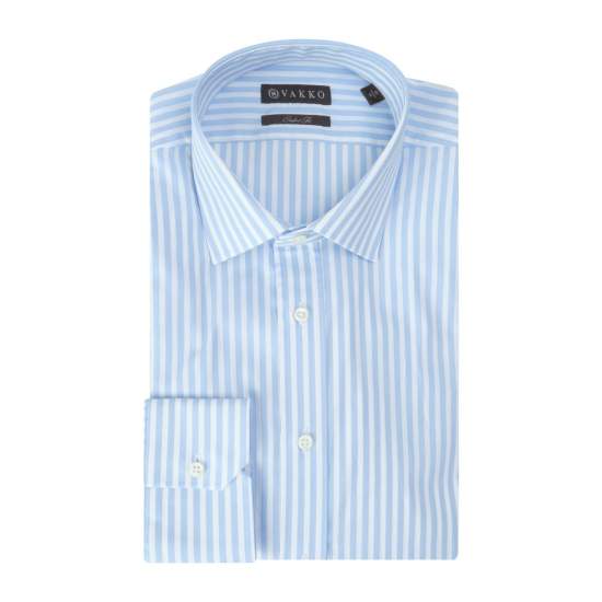 VAKKO STRIPED CLASSIC SHIRT