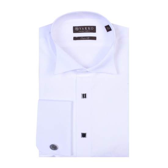 VAKKO ATA COLLAR SMOKINE SHIRT