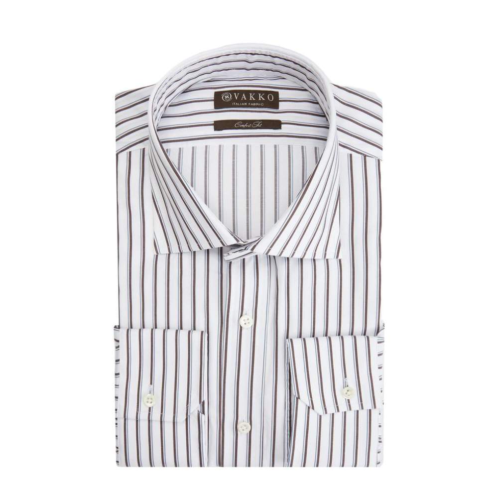 VAKKO STRIPED CLASSIC SHIRT