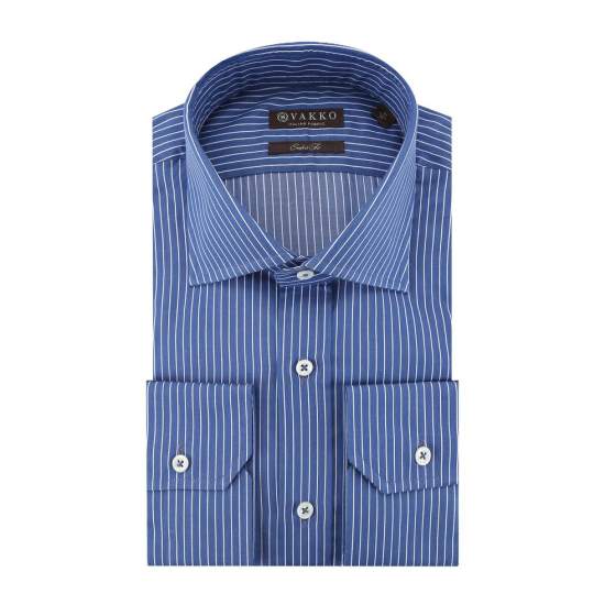 VAKKO STRIPED CLASSIC SHIRT