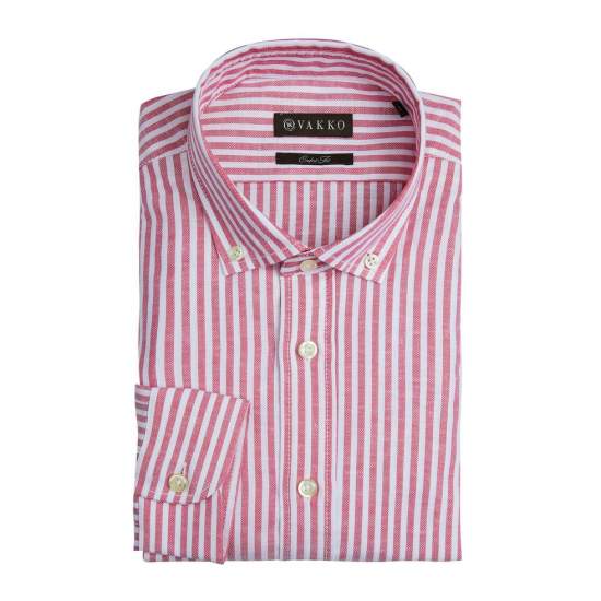 VAKKO STRIPED CLASSIC SHIRT