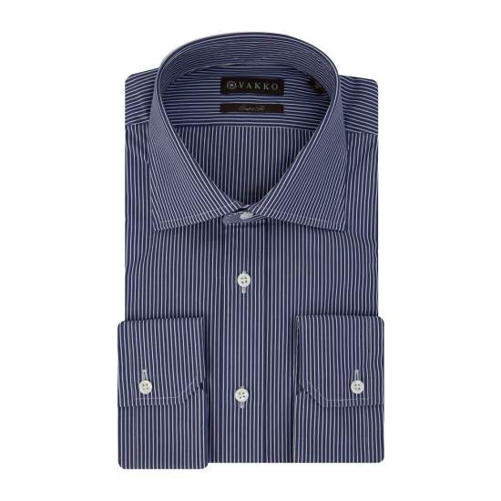 VAKKO STRIPED CLASSIC SHIRT