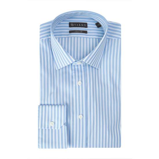 VAKKO STRIPED CLASSIC SHIRT