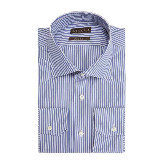 VAKKO STRIPED CLASSIC SHIRT