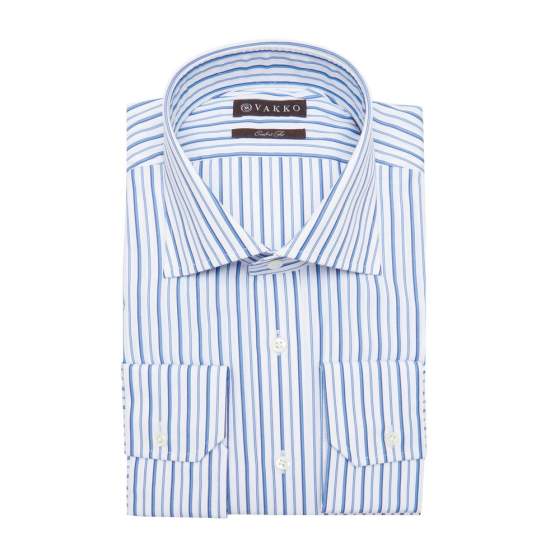 VAKKO STRIPED CLASSIC SHIRT