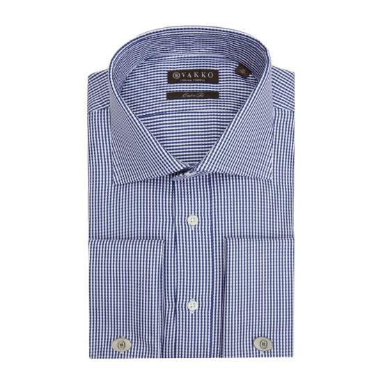 VAKKO MICRO PRINTED CLASSIC SHIRT