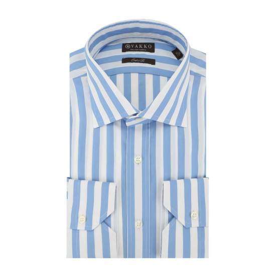 VAKKO STRIPED CLASSIC SHIRT