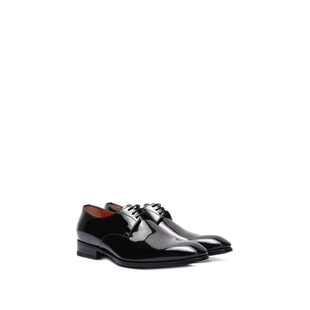 SANTONI BLACK PAPPLE WITH LINING